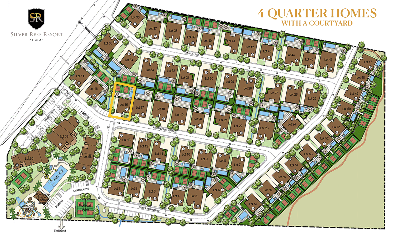 4 Quarters with courtyard | EGI Real Estate